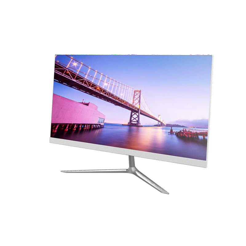 Borderless White Widescreen Office 23.8 Inch Aio Desktop Computers CPU