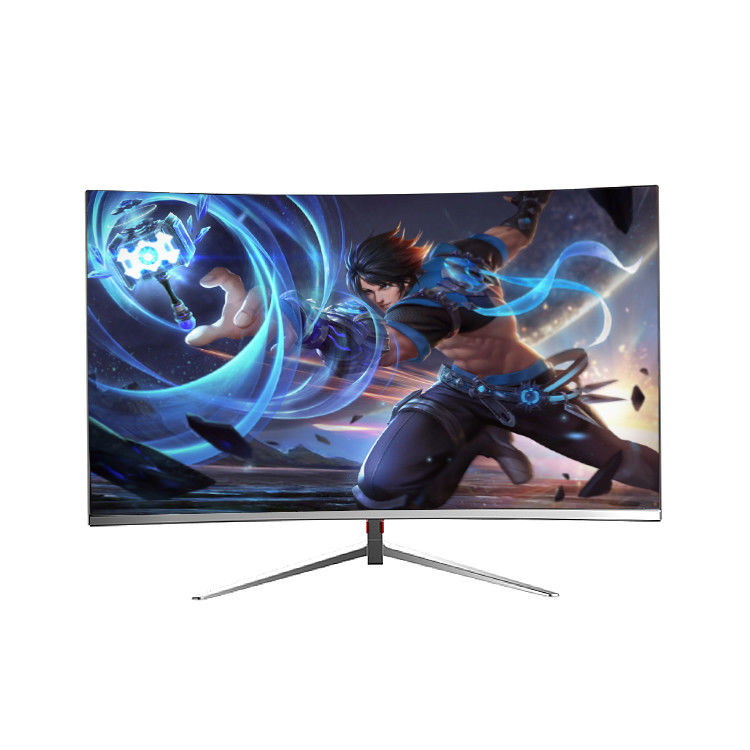 27 Inch Curved Gaming Monitors Full High Definition LED Monitor Surface ...