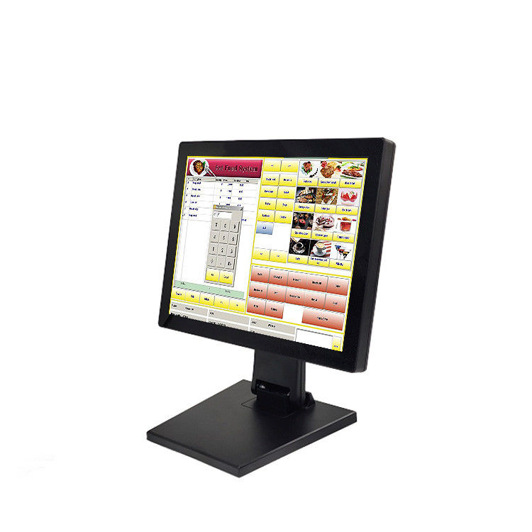 17 Inch 1280*1024 Capacitive Touch Screen Monitor With Stand High ...