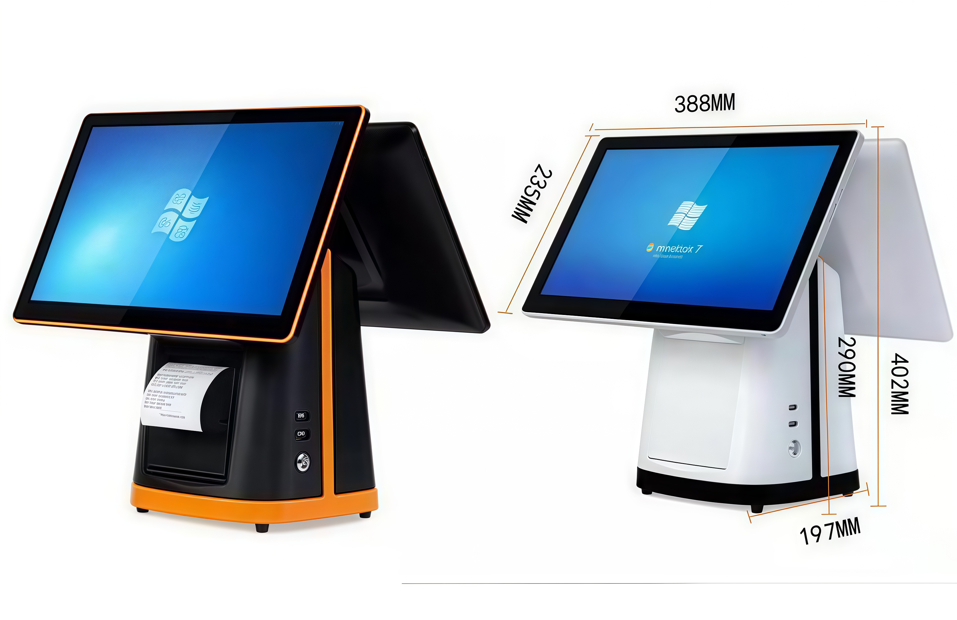 15.6 Inch Dual Screen POS Terminal for Retail & Restaurants